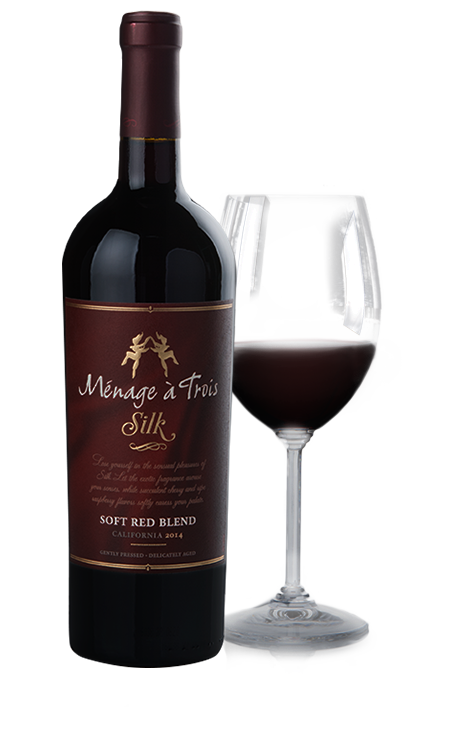 Menage A Trois Soft Red Blend Silk - 750ML – Wine To Deliver