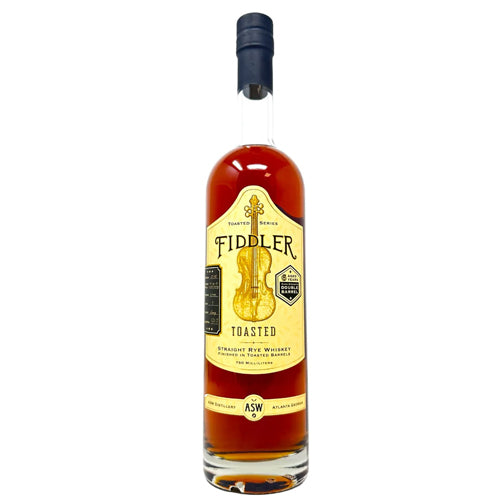 Fiddler Toasted Straight Rye Whiskey -750ml – Wine To Deliver