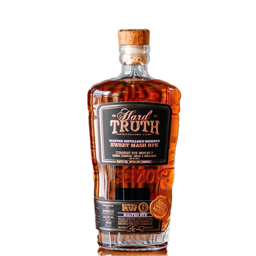 Hard Truth Sweet Mash Rye Whiskey Mash Bill RW6 Malted Rye- 750ML ...