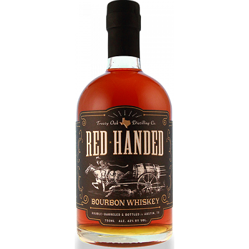 Treaty Oak Whiskey Bourbon Red Handed - 750ML – Wine To Deliver