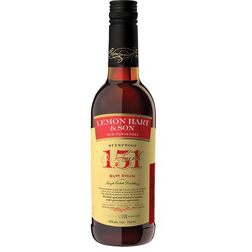 Lemon Hart & Sons Rum 151 Proof - 750ML – Wine To Deliver