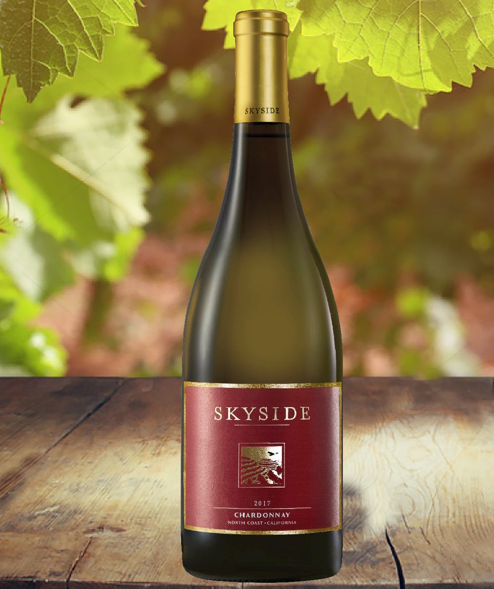 Skyside Chardonnay 2018- 750ML – Wine To Deliver