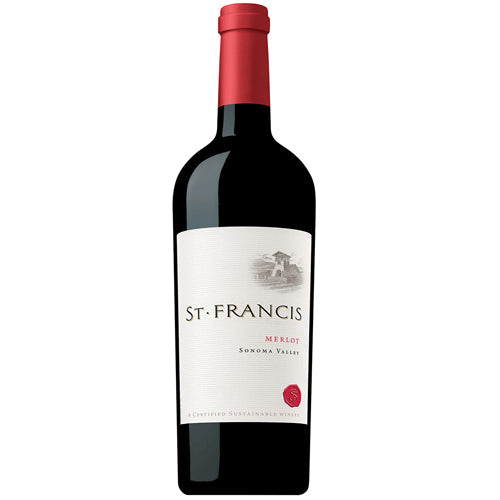 Saint Francis Merlot 750ML – Wine To Deliver